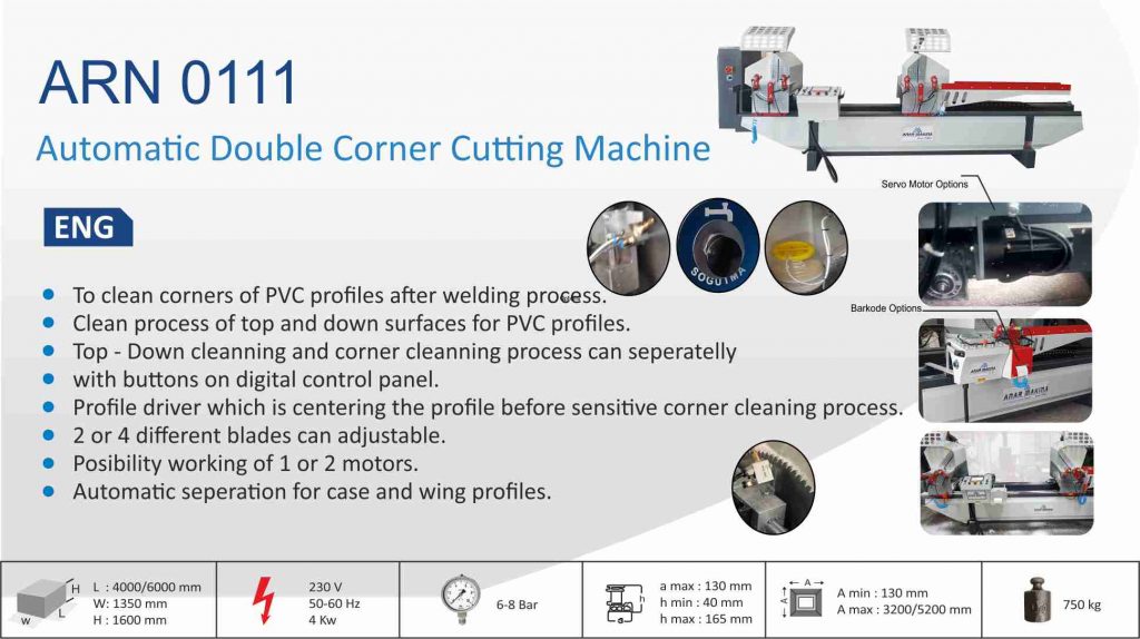 Automatic Double Corner Cutting Machine – Anar Machine